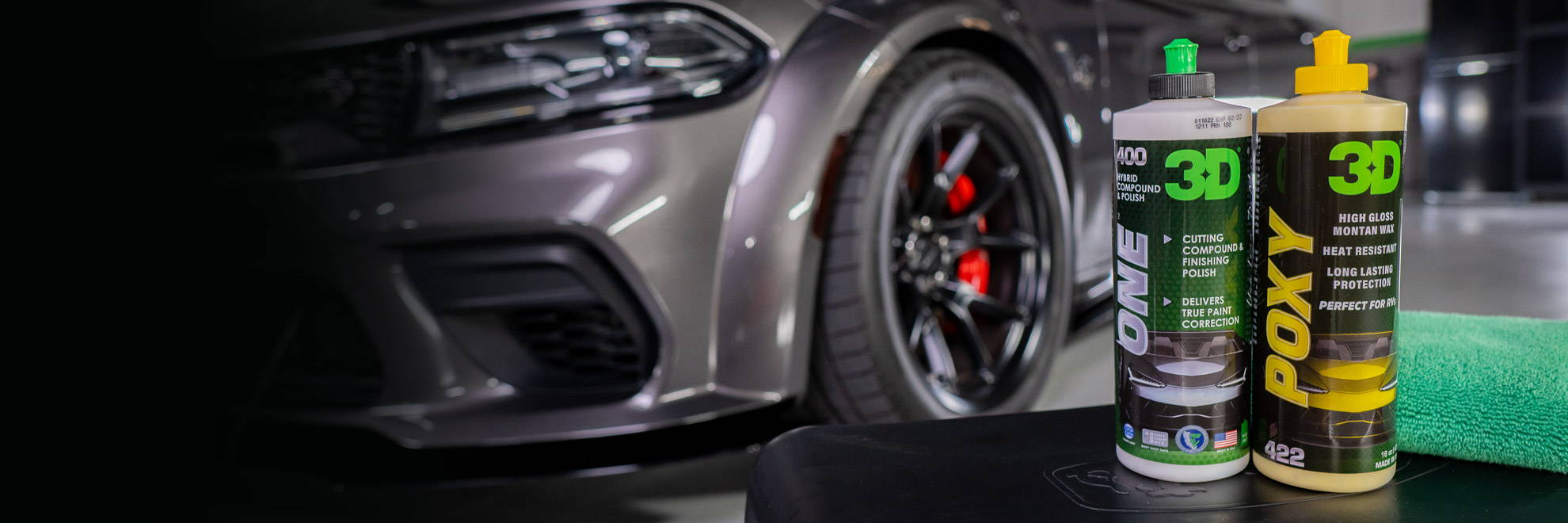 Exterior Auto Detailing Products | 3D Car Care