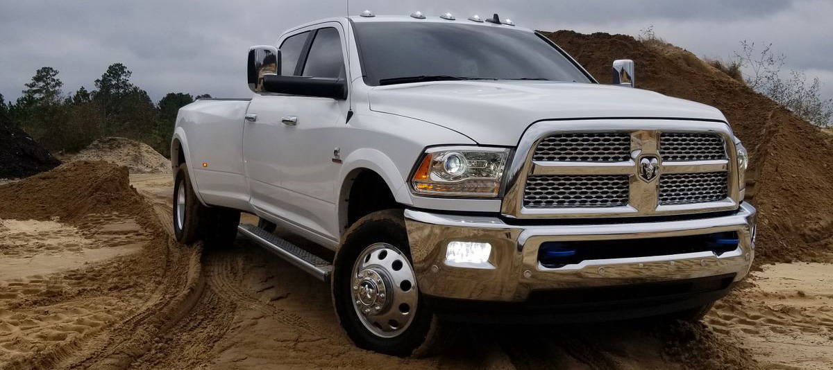 Angel's 2015 Dodge Ram 3500 Dually Train Horn Install with Spare Tire ...