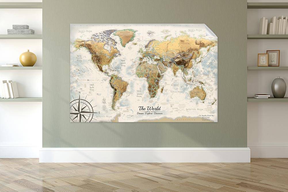 Wall Decal Gallery – GeoJango Maps