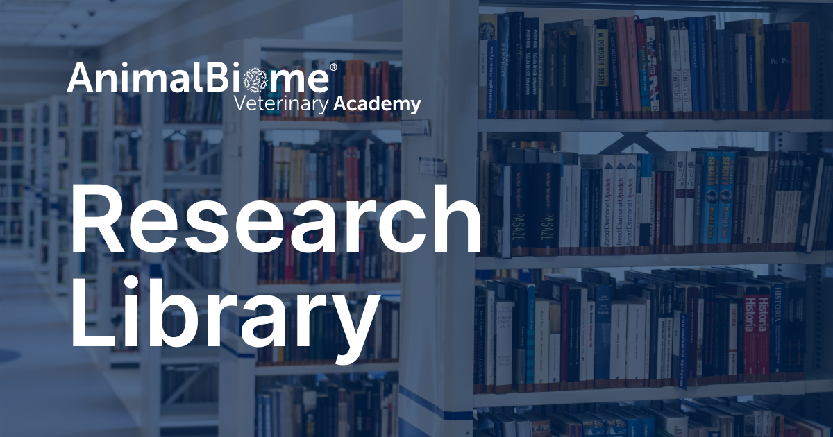 Research Library - Explore Microbiome Studies for Pets – AnimalBiome ...