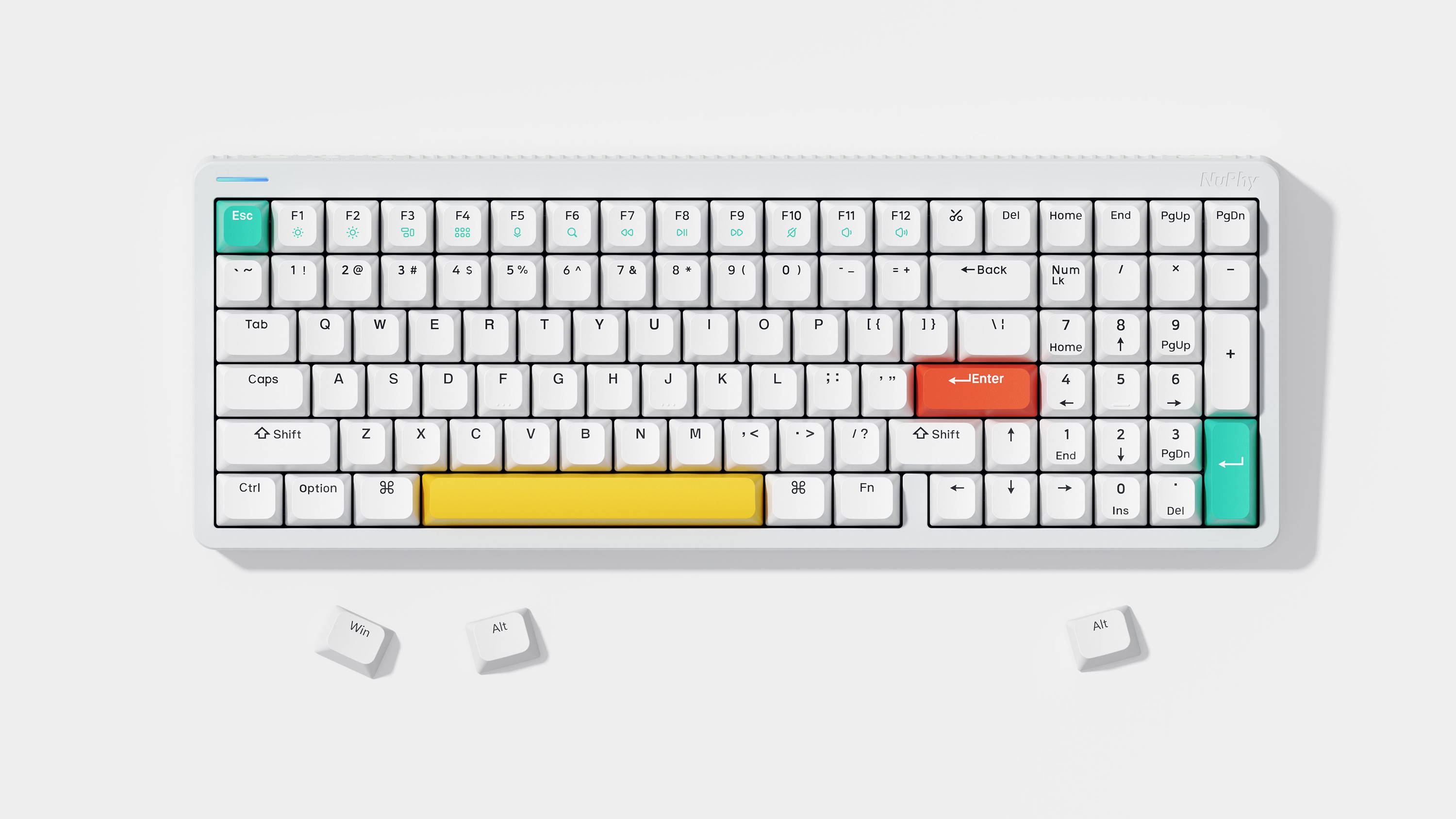 Clavier Nuphy Halo 65 Discounted Tratenor es