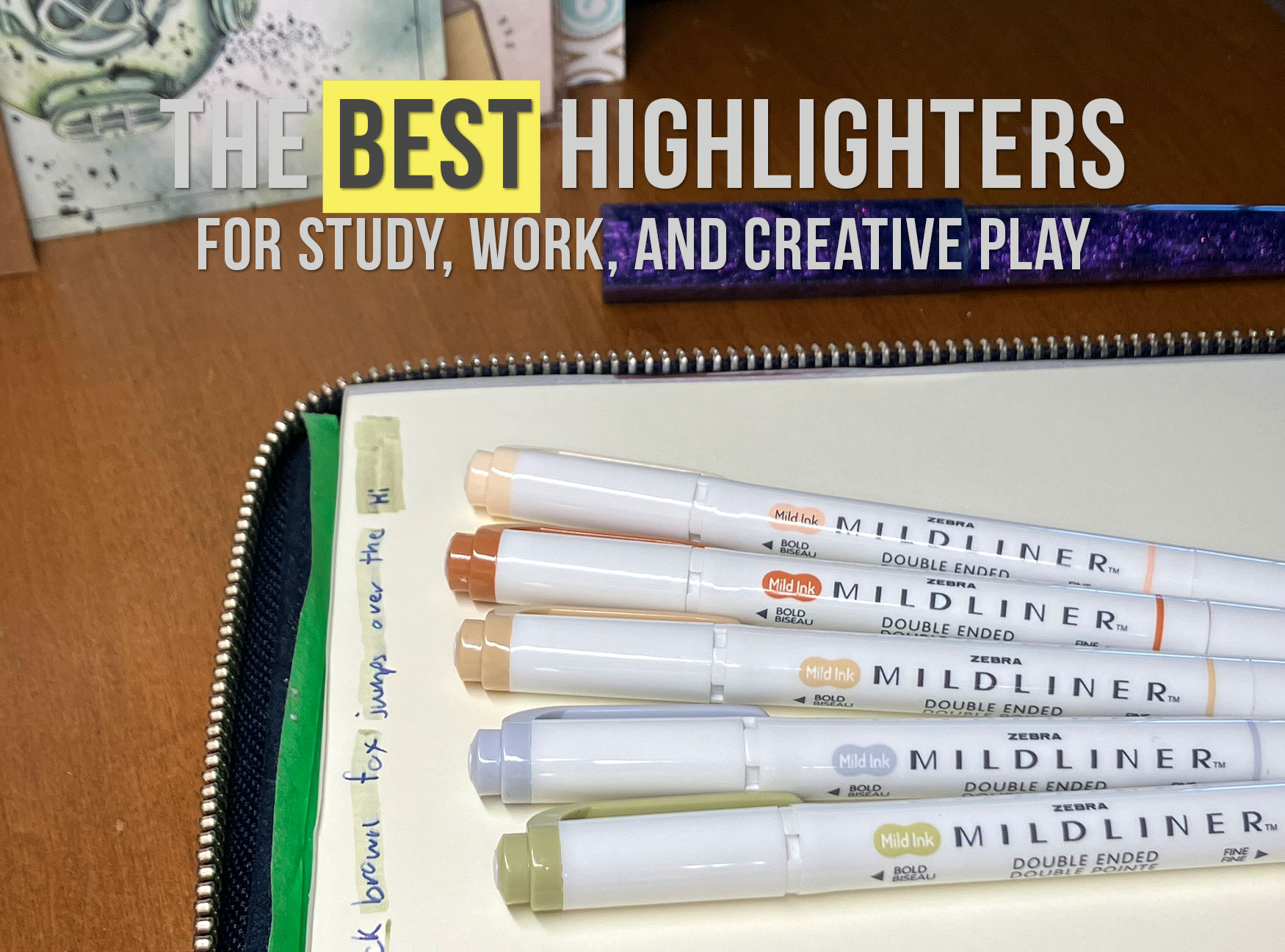 Best Highlighter Pens for Study, Work & Creative Use - Goldspot Pens