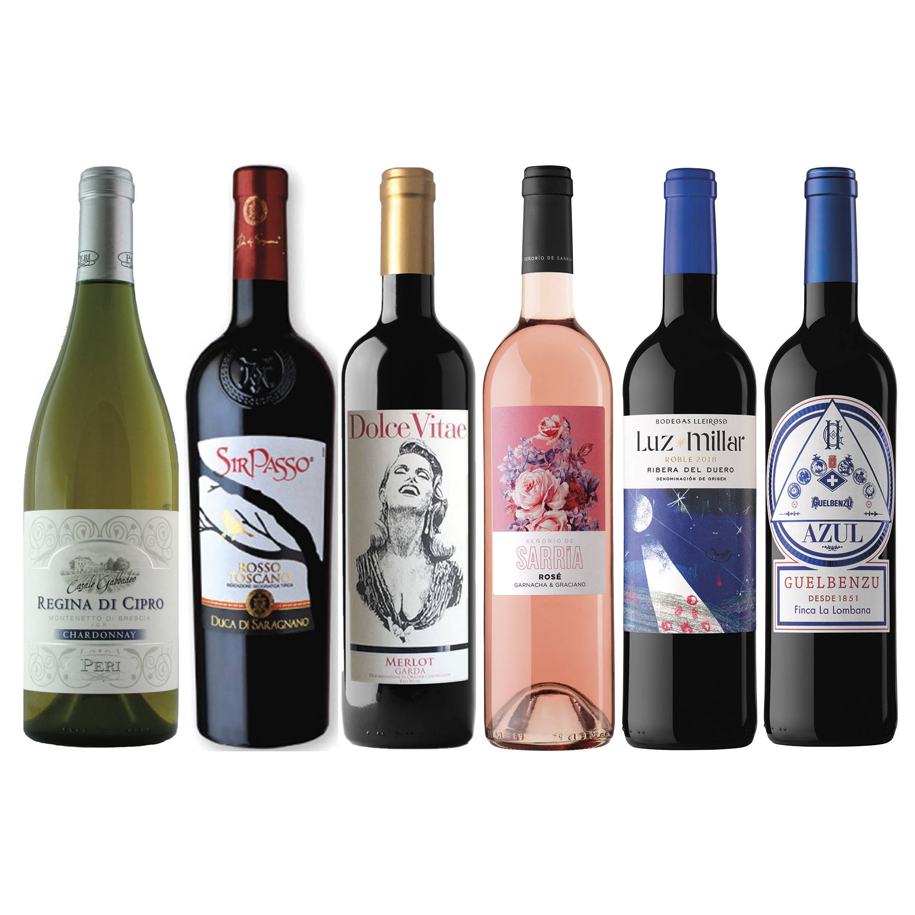 Italian & Spanish Wine Packages / Six for $76 | Beviamo International