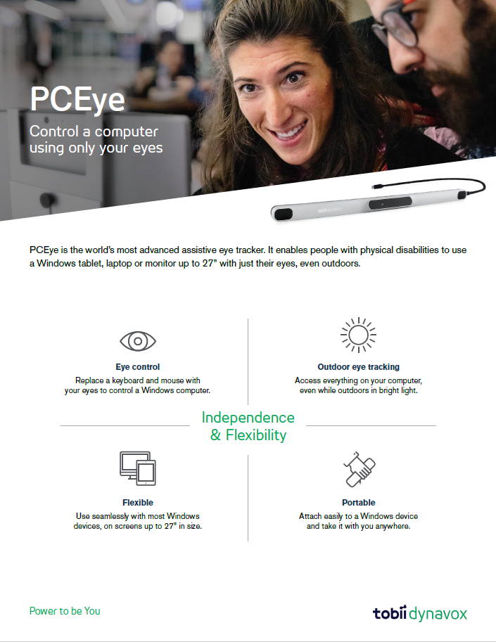Product Literature - Tobii Dynavox Global
