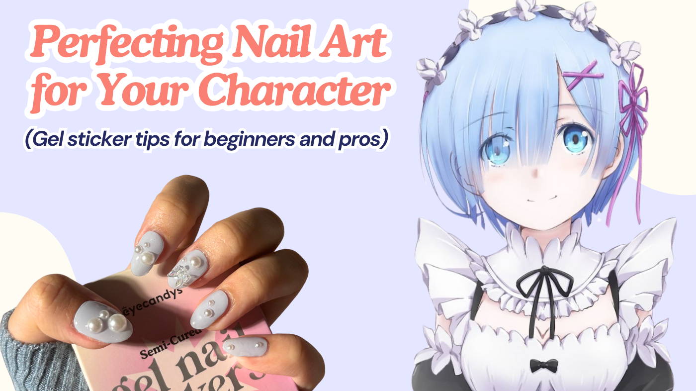 Perfecting Nail Art for Your Character: Gel Sticker Tips for Beginners ...