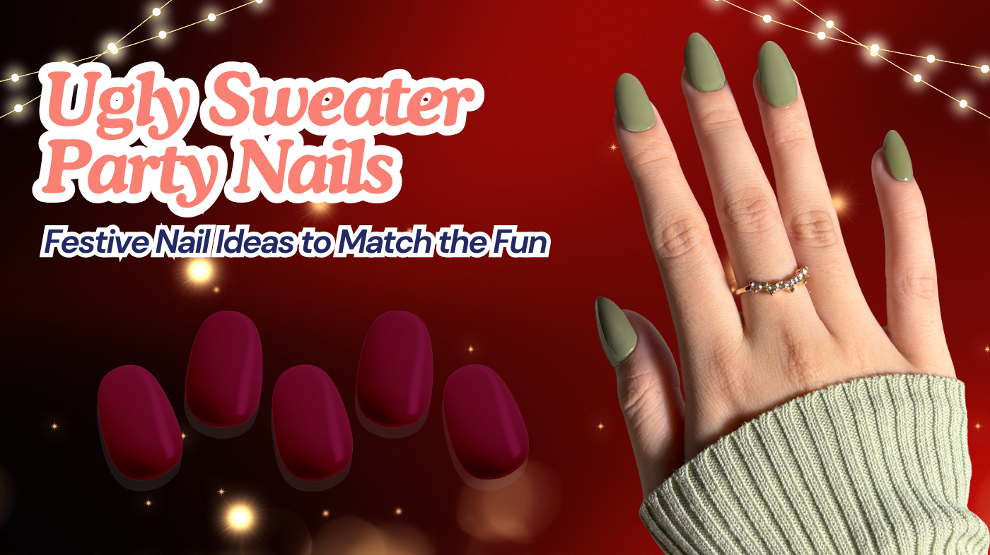 Ugly Sweater Party Nails: Festive Nail Ideas to Match the Fun – EyeCandys®