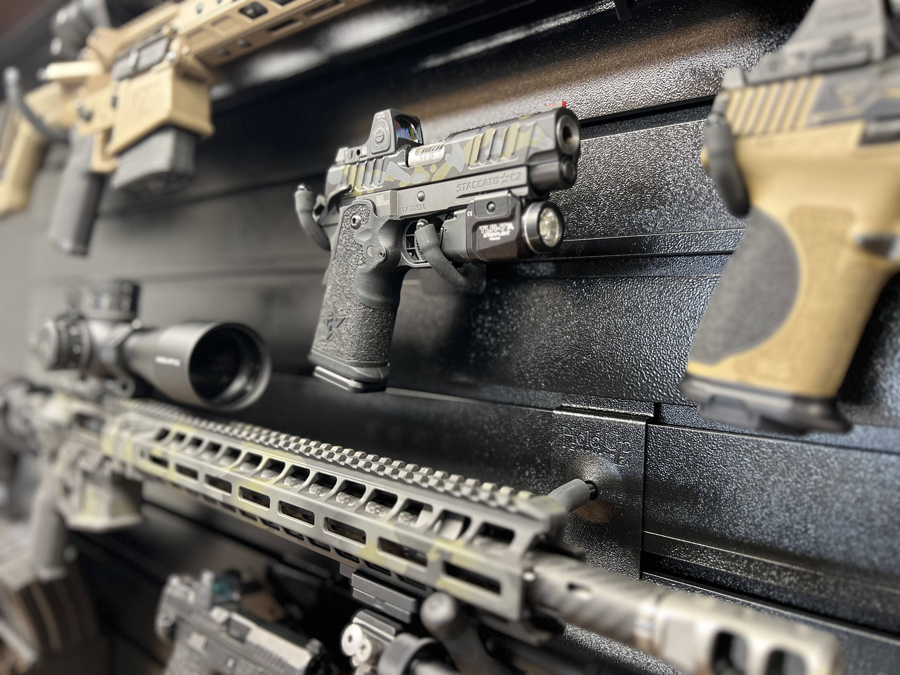 Faith Kills Fear's Gun Room