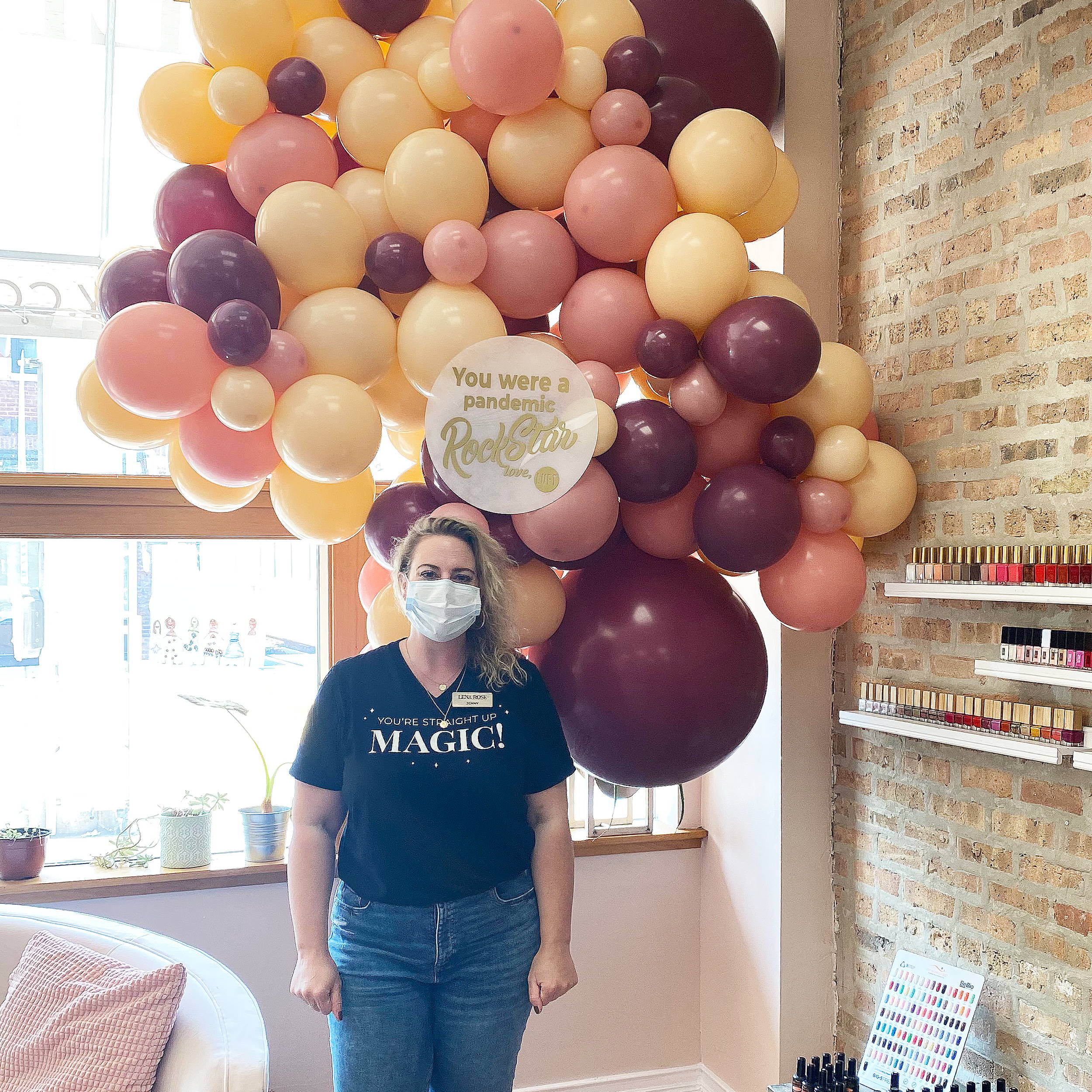 Giving Back | Luft Balloon | Solid Color Balloons Chicago