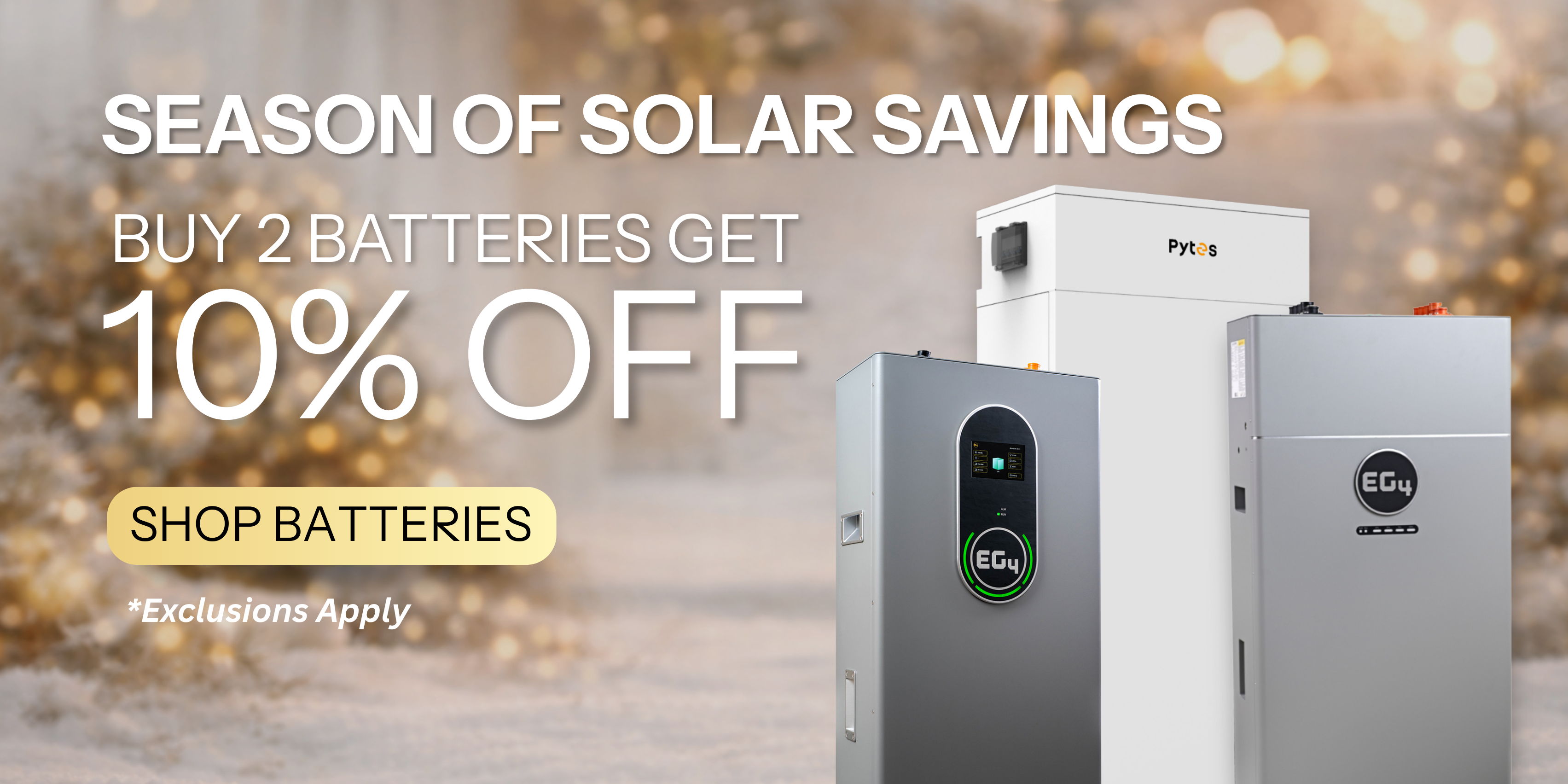 Exciting Promotions on Solar Products | Signature Solar