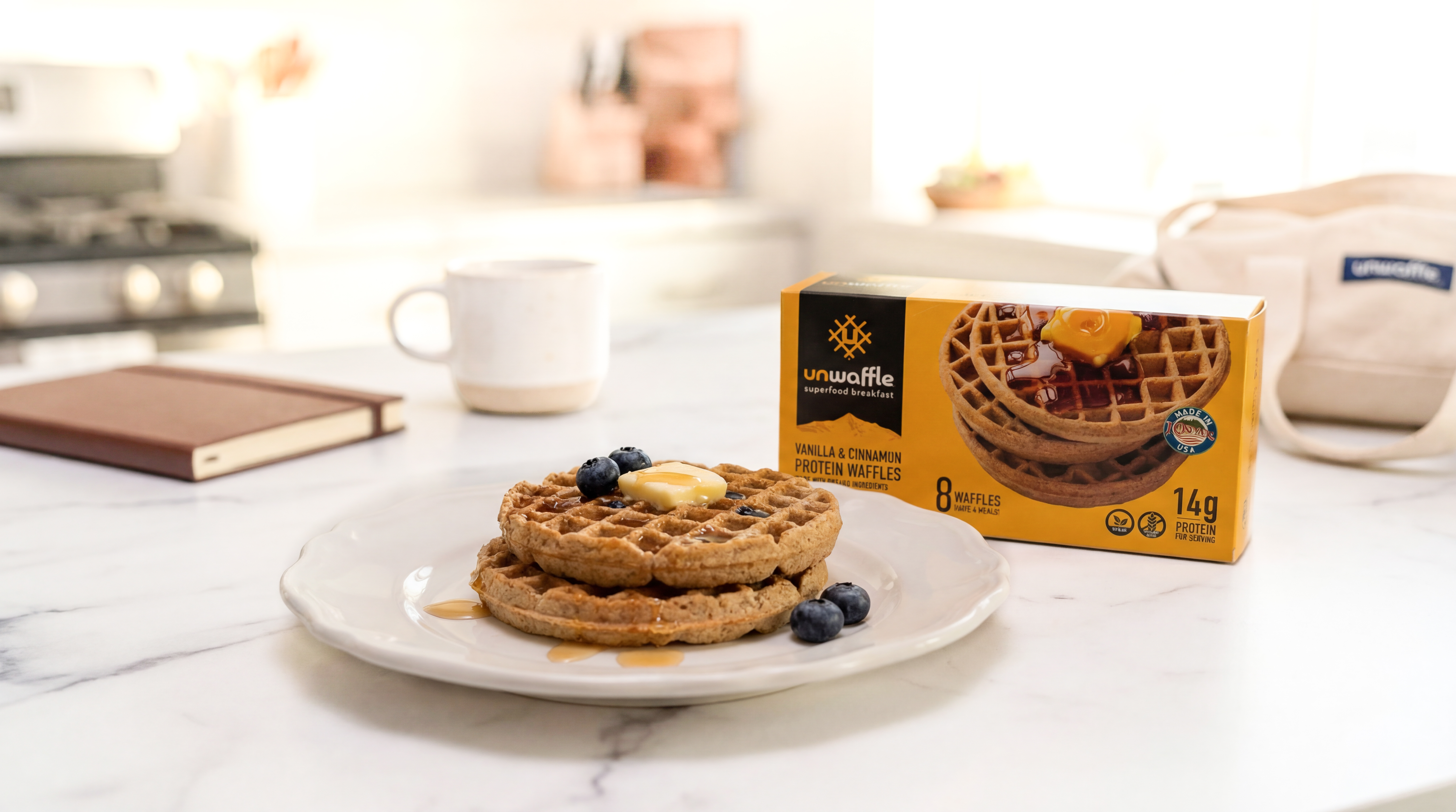 Unwaffle Protein & Fiber Waffles