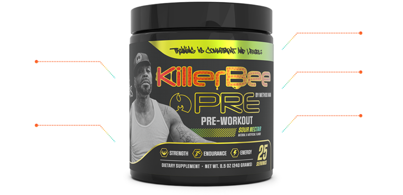 Killer Bee Pre By Method Man For Boost Engry BPI Sports, 48% OFF