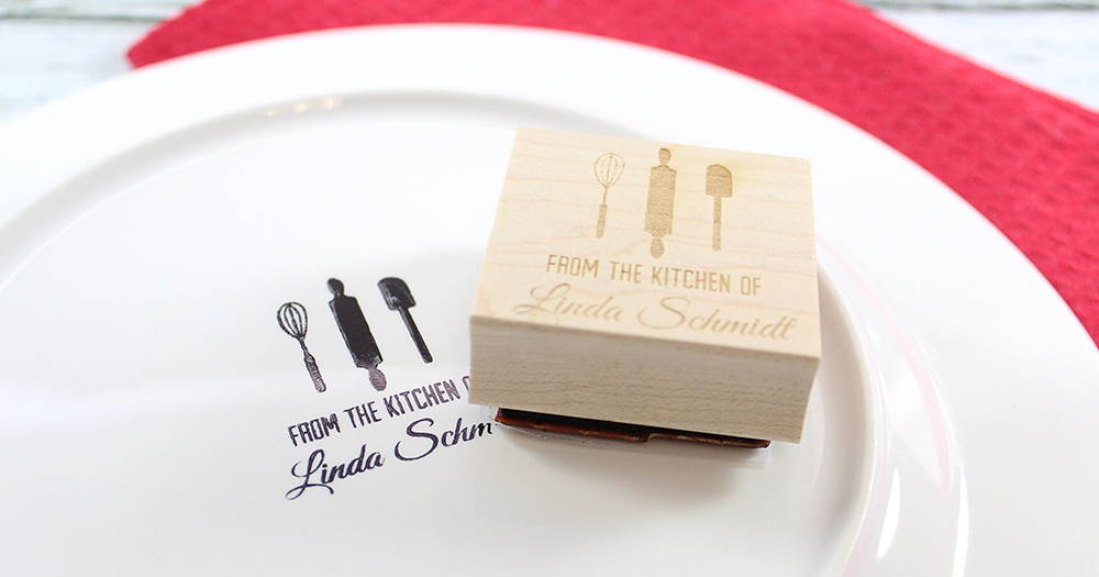 Why You Should be Stamping Your Dishes | RubberStamps.com