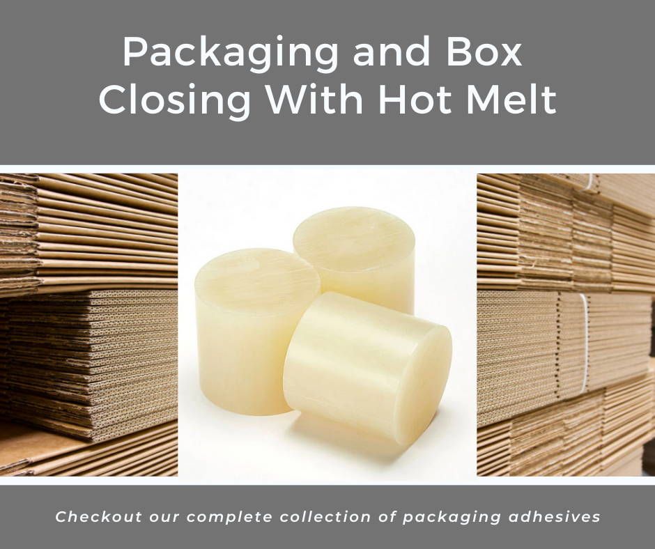 Packaging and Box Closing Options with Glue Guns and Sticks