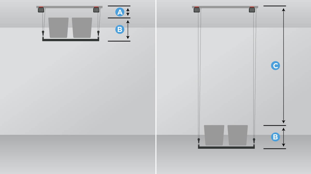 Platform Storage Lifter: 4'x4', 400lbs – SmarterHome