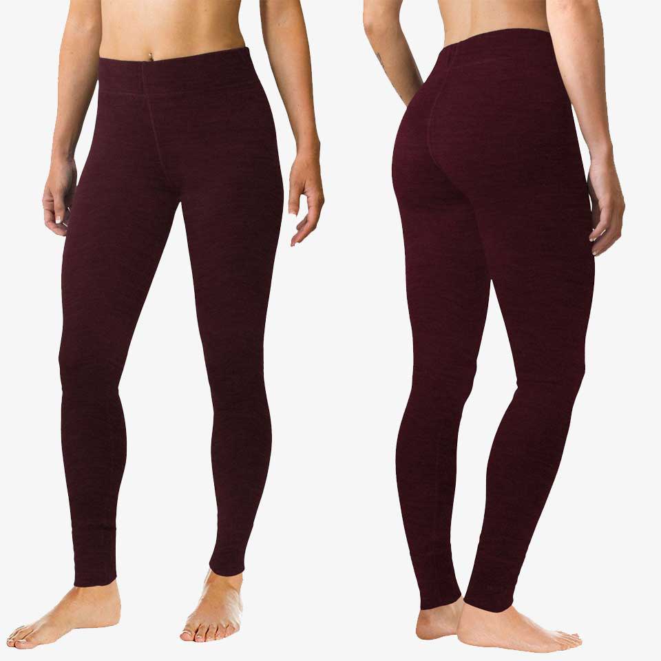 Avery Merino Leggings Midweight - Woolx