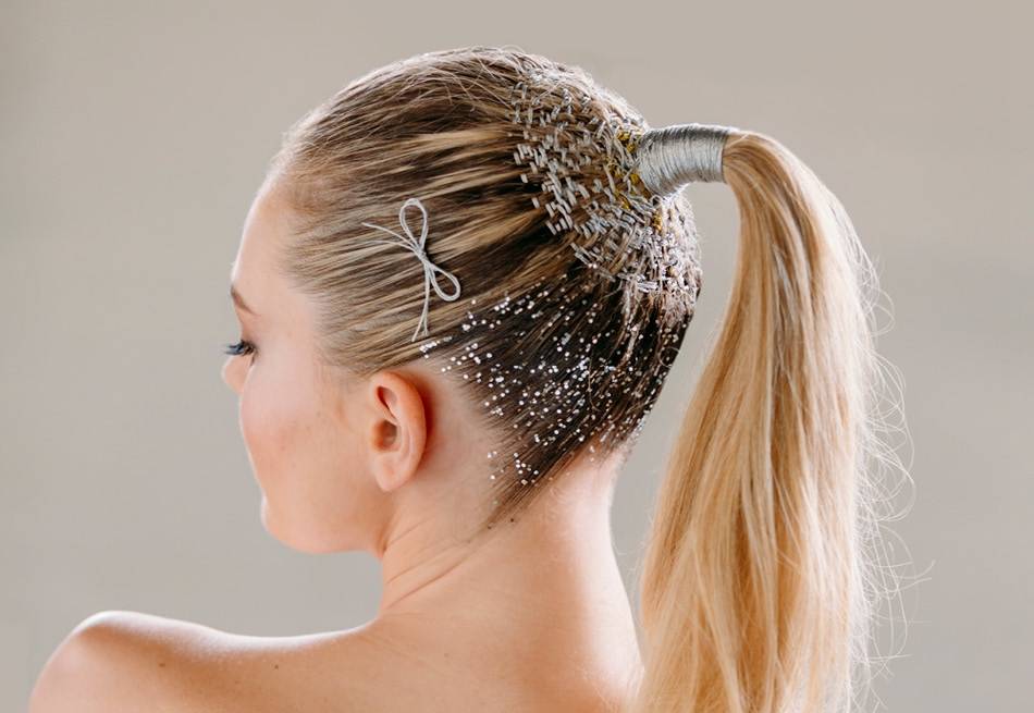 Party Looks: Embroidered Ponytail | Cloud Nine® – Cloud Nine Australia