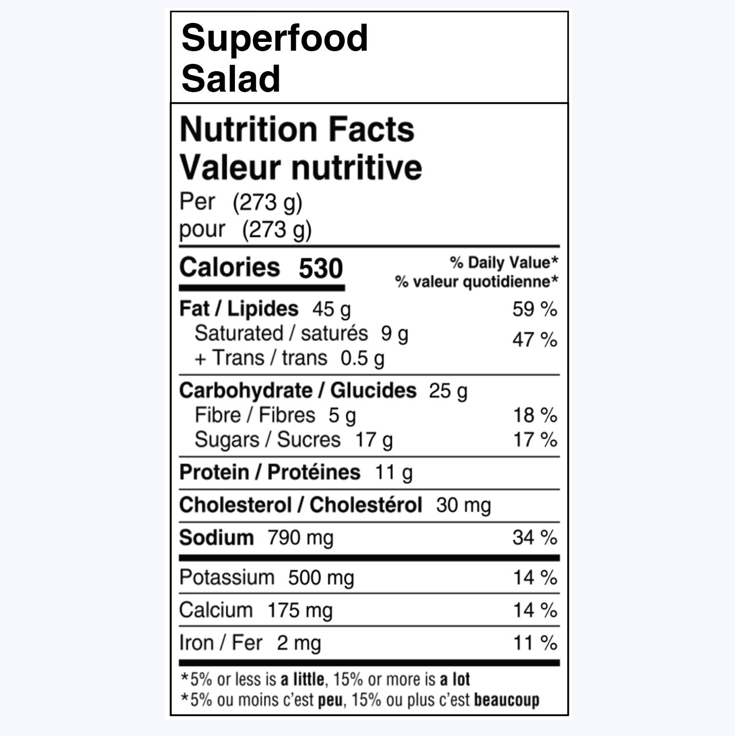Nutritional Information – Inspired Go