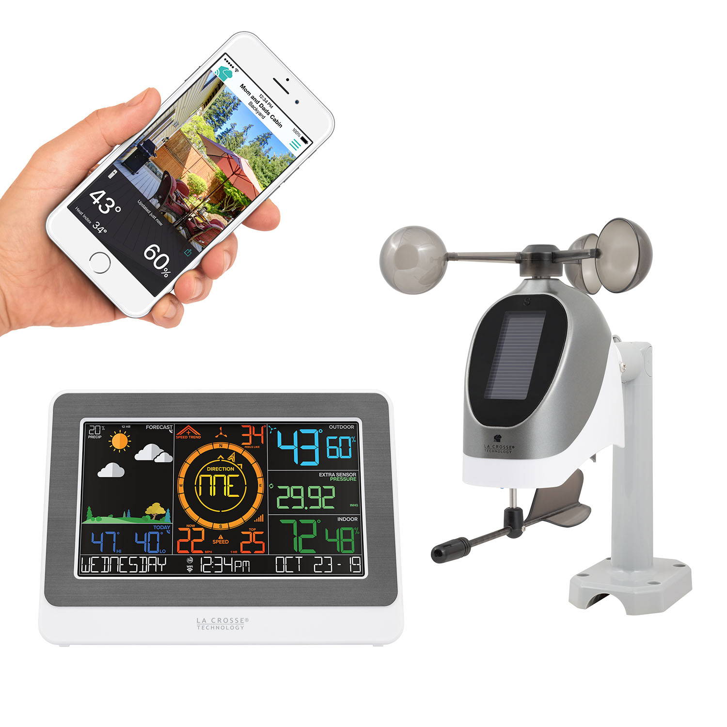 Home Weather Station Options – La Crosse Technology