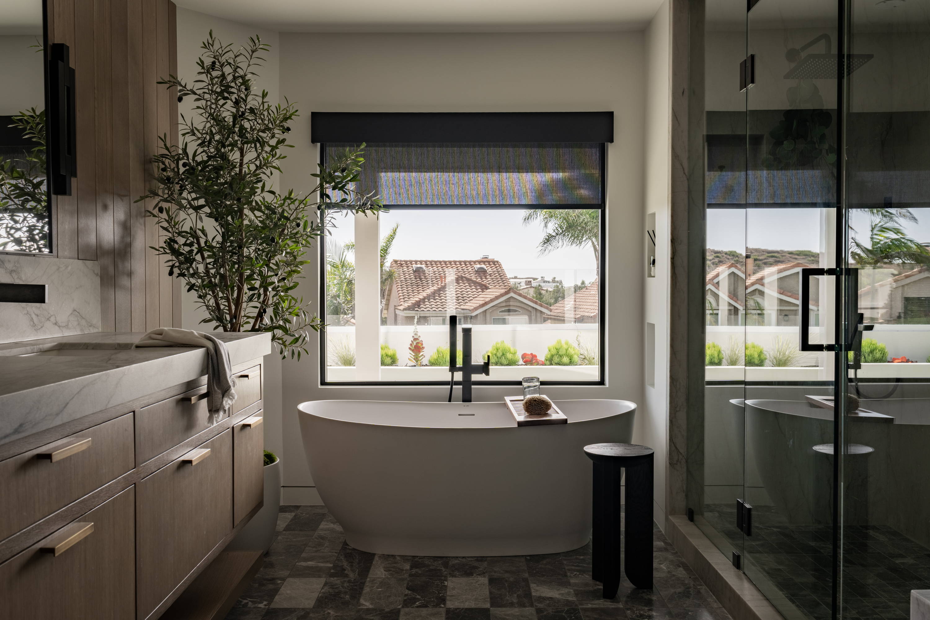 Luxury spa bathrooms