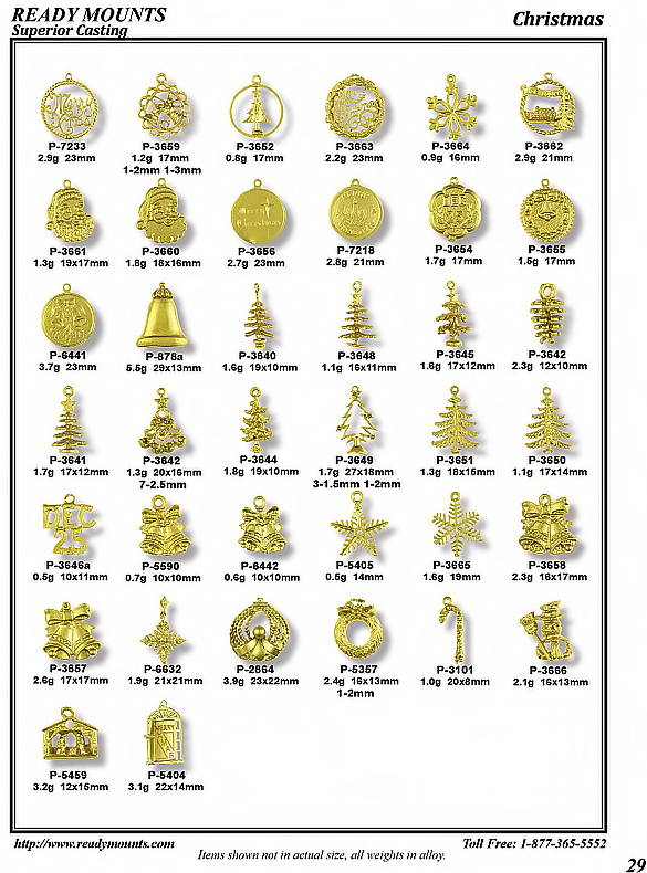 Charms Catalogue