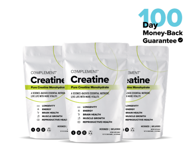 Purest Creatine Monohydrate for Muscle Growth, Energy, and Longevity ...