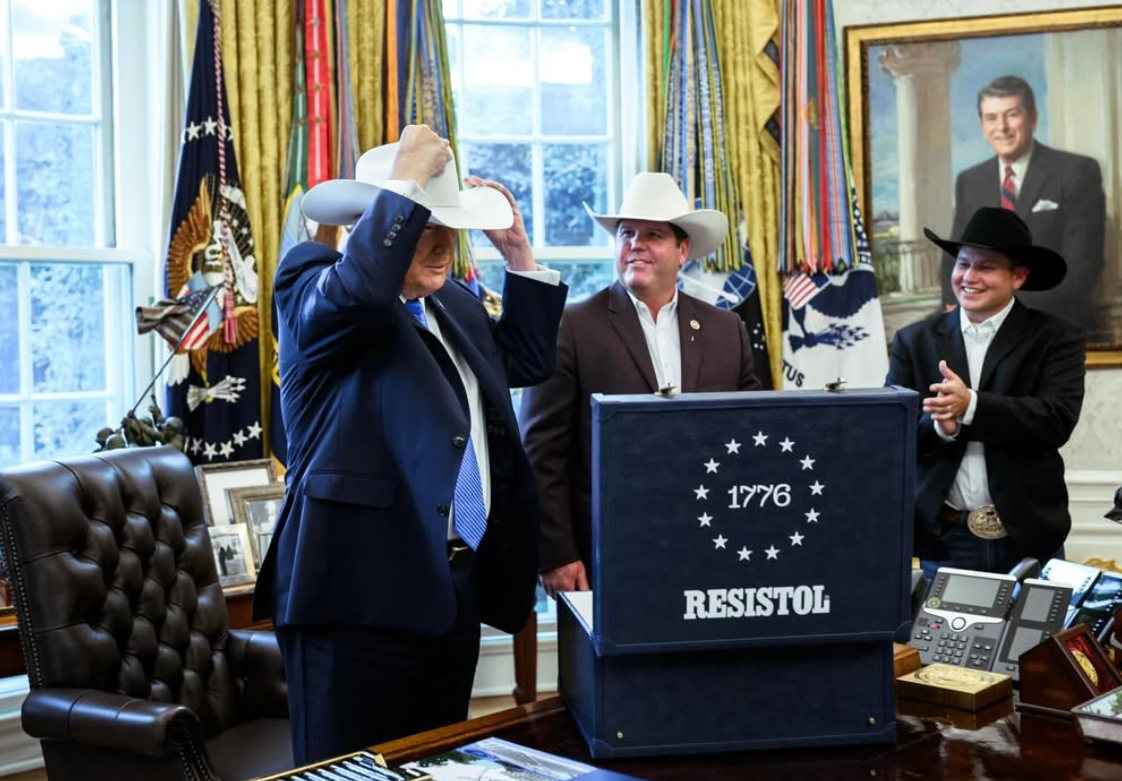 2025 PRCA & WPRA Champions' Historic Visit to the White House – RESISTOL