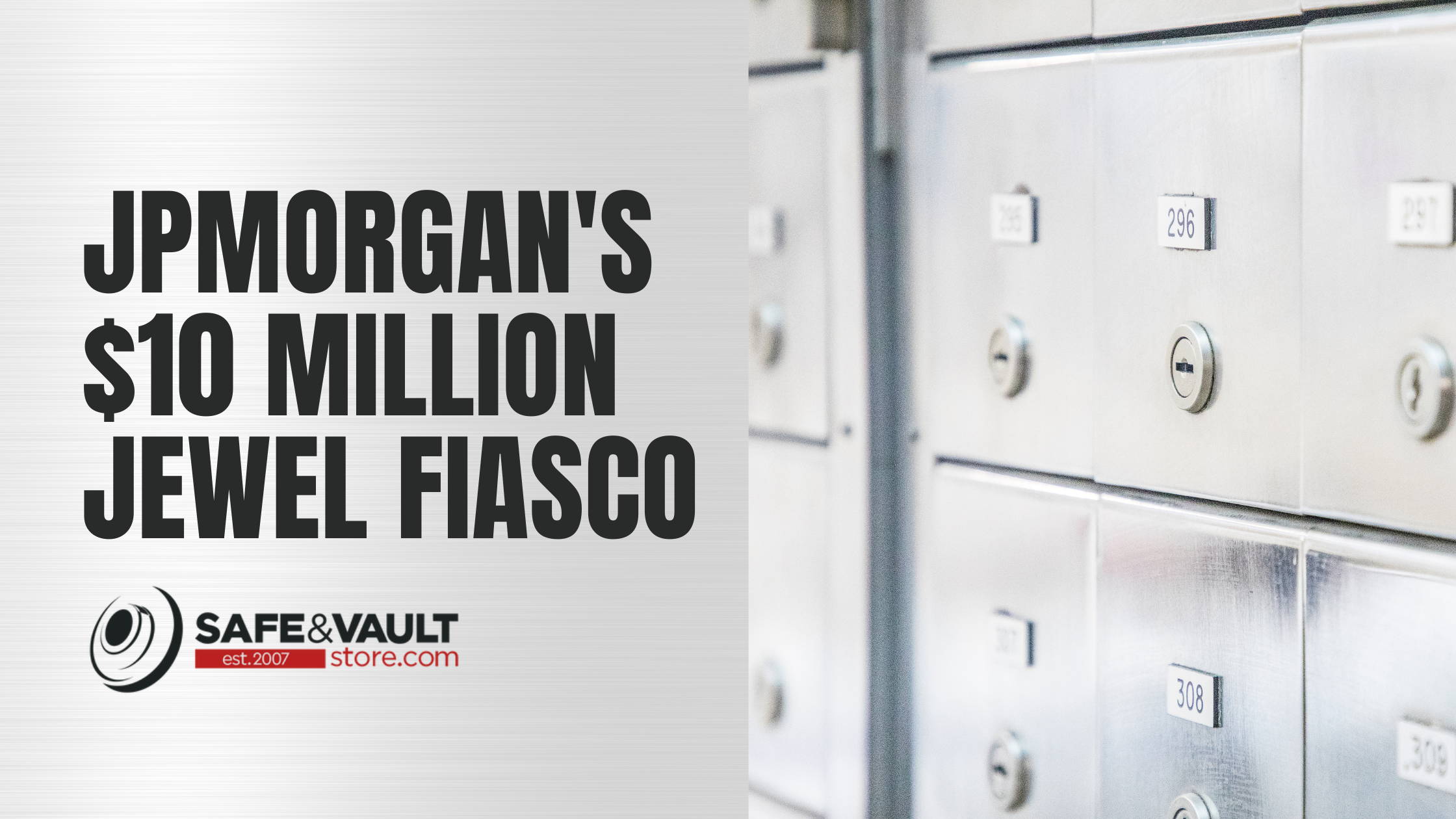 JPMorgan's $10 Million Jewel Fiasco: A Cautionary Tale for Safekeeping ...