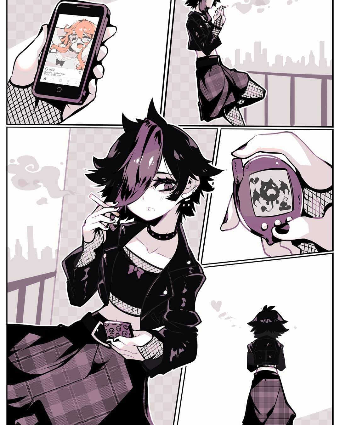 CLASS101 + | 다크 애니메이션 일러스트를 터치하여 귀엽게 만드세요