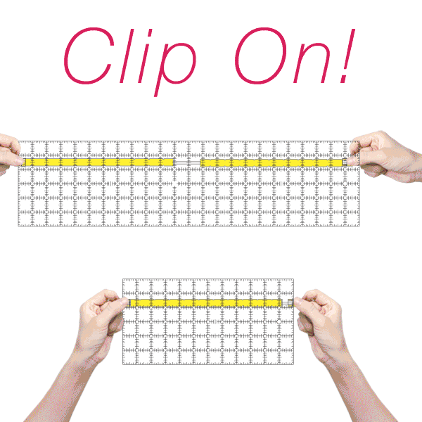 Add Fabric Guides To Quilt Rulers