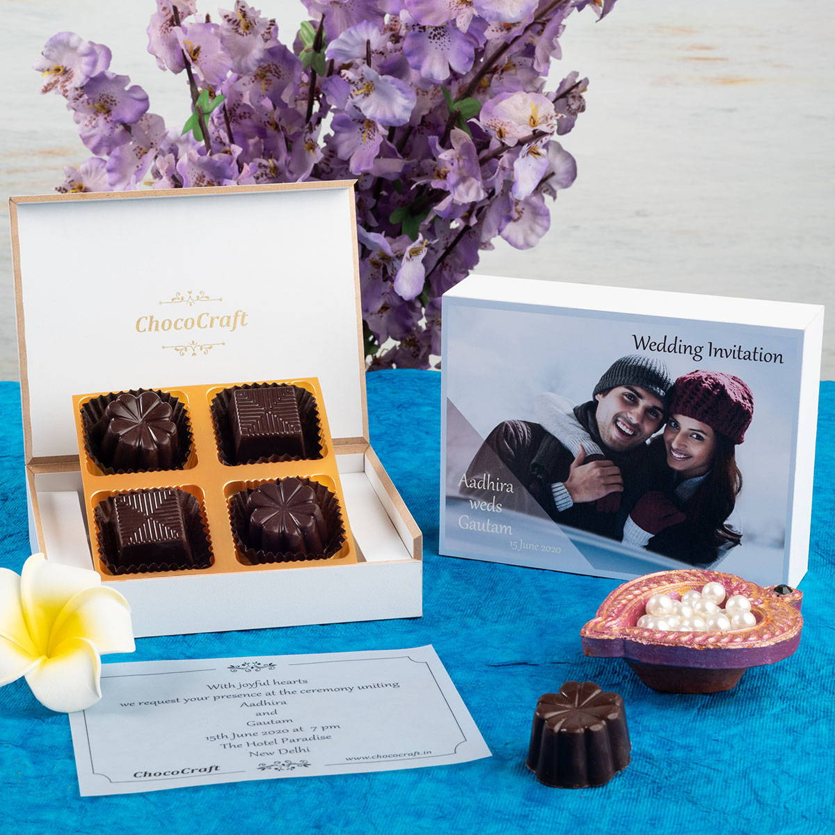 Unique Indian Wedding Invitations – CHOCOCRAFT