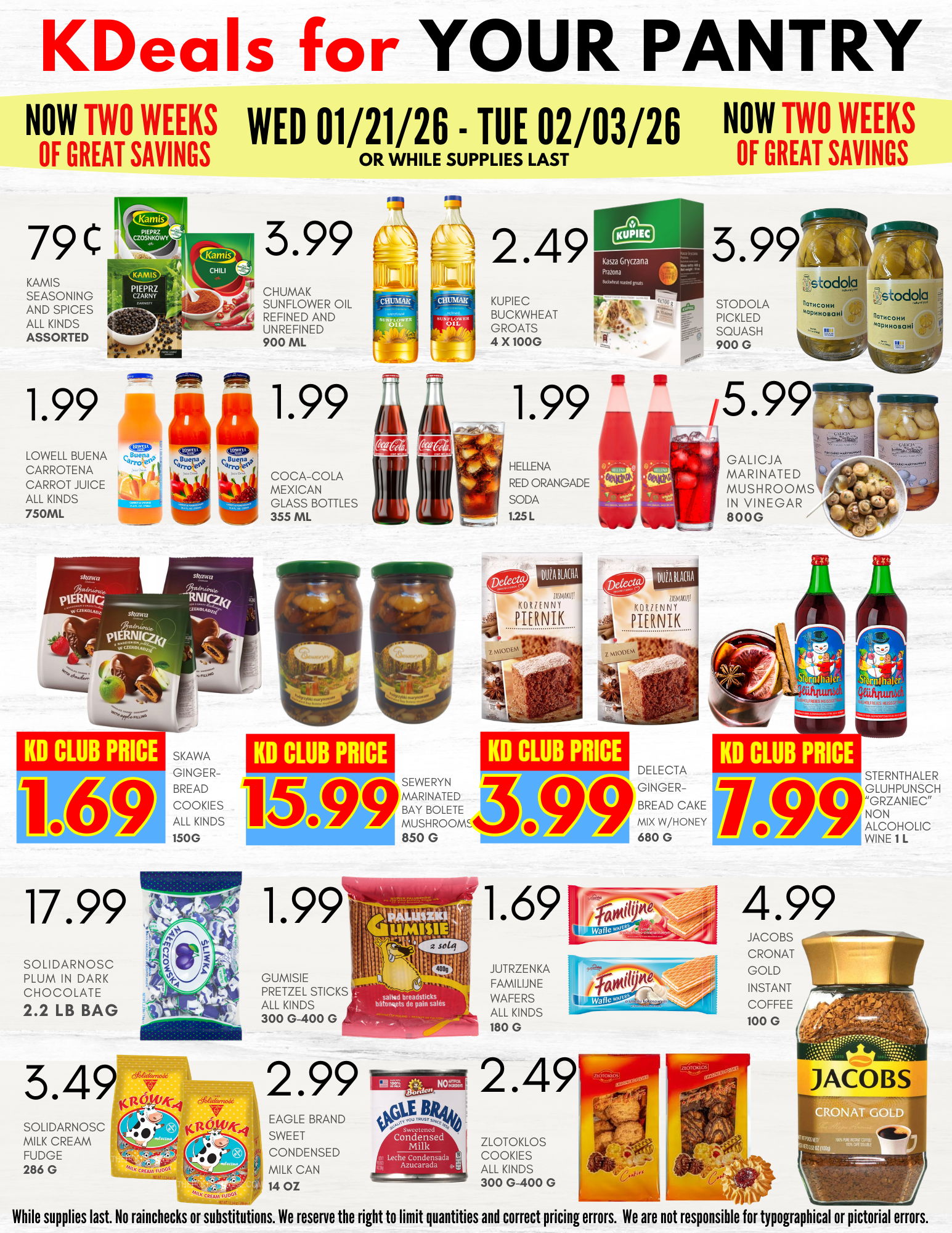 Weekly Deals Schaumburg – KD Market