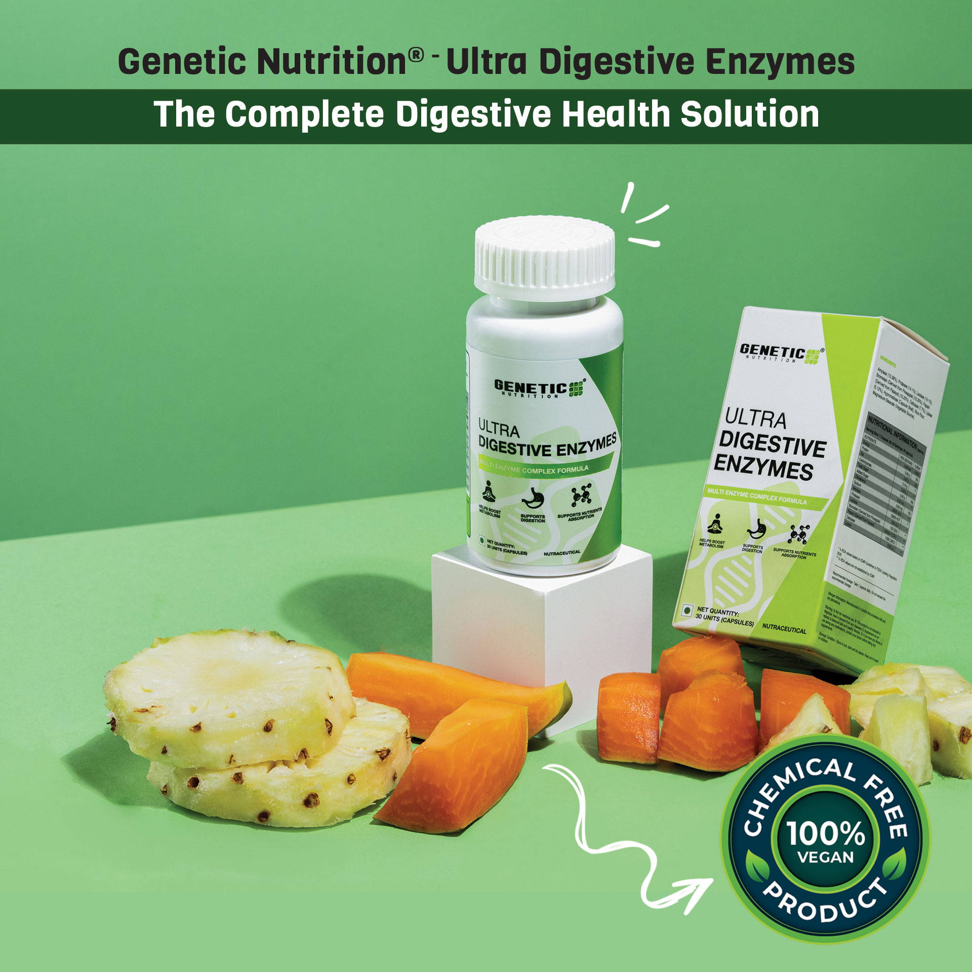 Buy Ultra Digestive Enzymes: Support Digestive Health – Genetic Nutrition