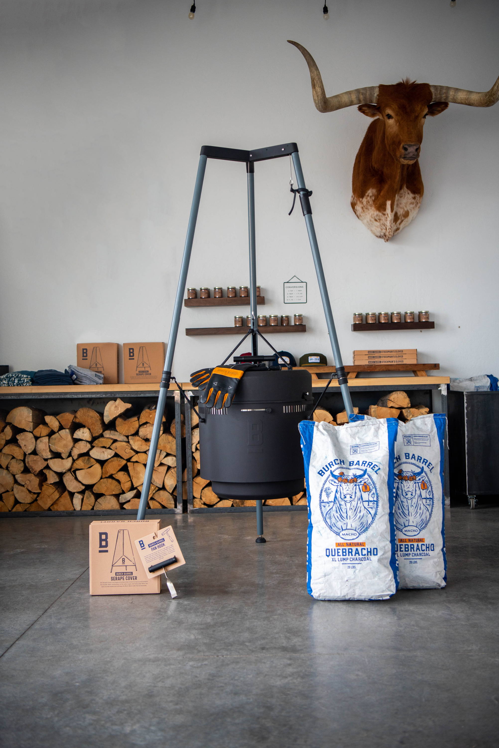 Burch Barrel - Over Fire Grill, Smoker and Fire Pit