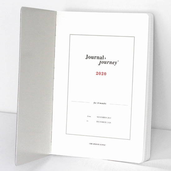 ICONIC 2020 Journal Journey dated weekly planner scheduler
