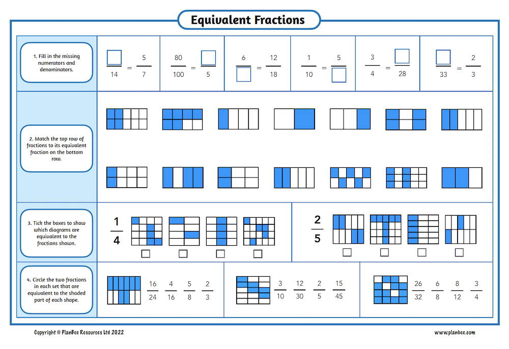 What Are Equivalent Fractions? Definition, Methods Examples, 51% OFF What Are Equivalent Fractions? Definition, Methods Examples, 51% OFF