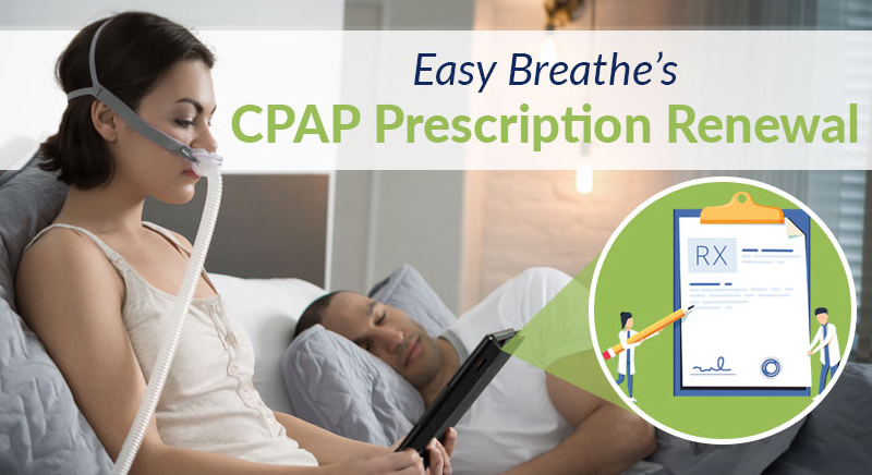 How Easy Breathe’s CPAP Prescription Renewal Works