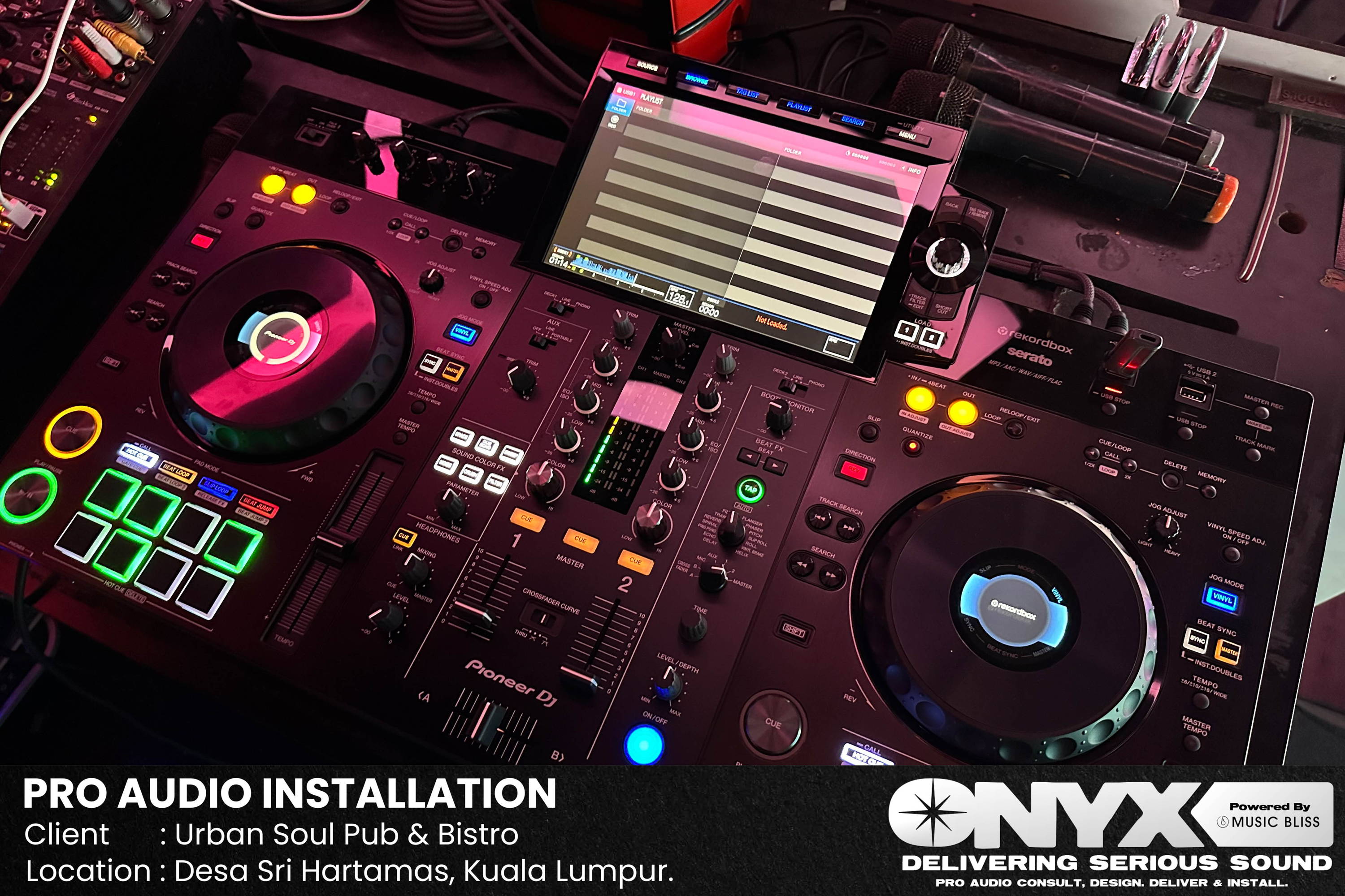 Onyx PA System & Audio Installation Project | Music Bliss Malaysia