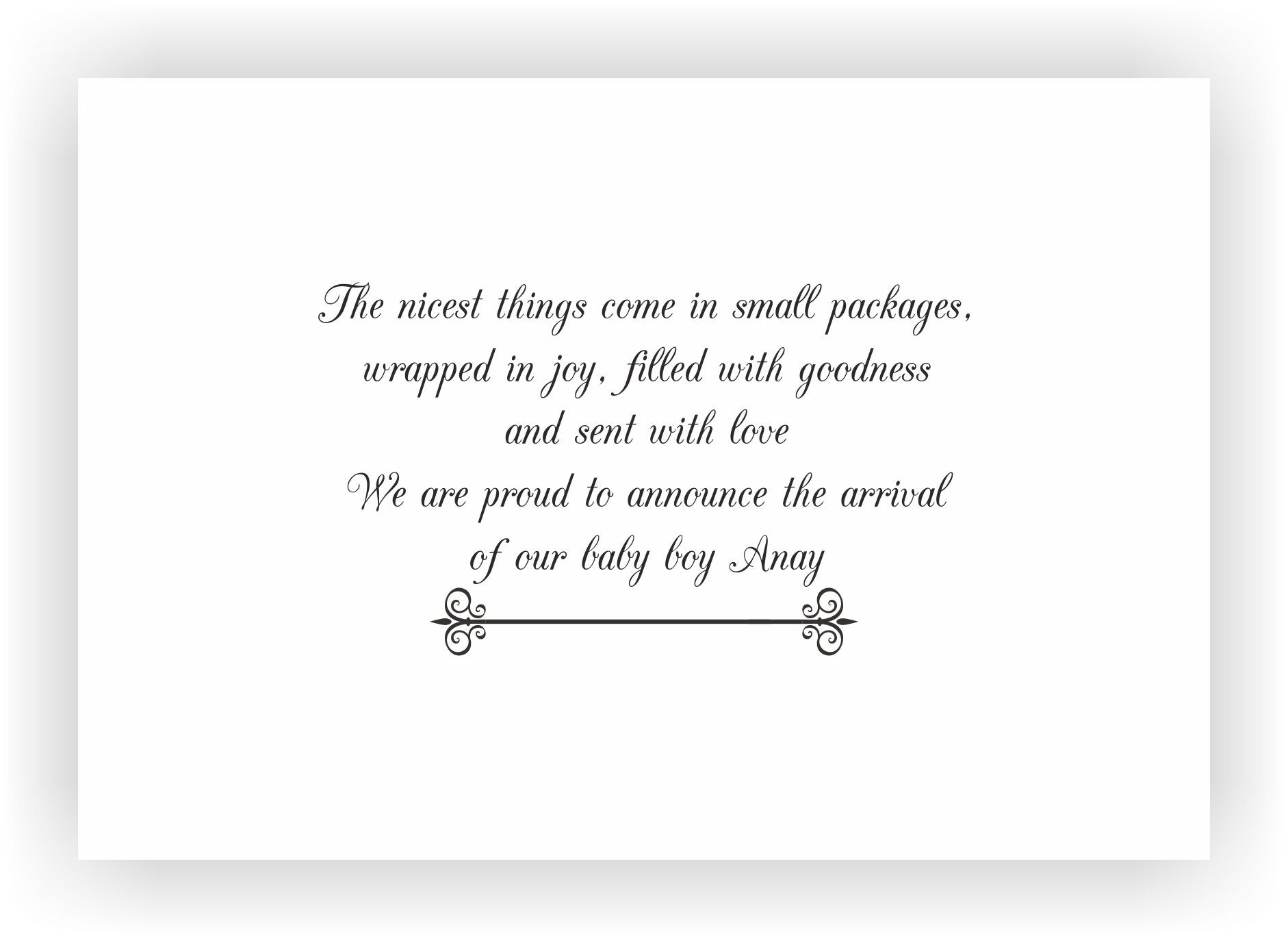 Newborn Baby Announcement Message I Messages For The New Born Baby Boy 