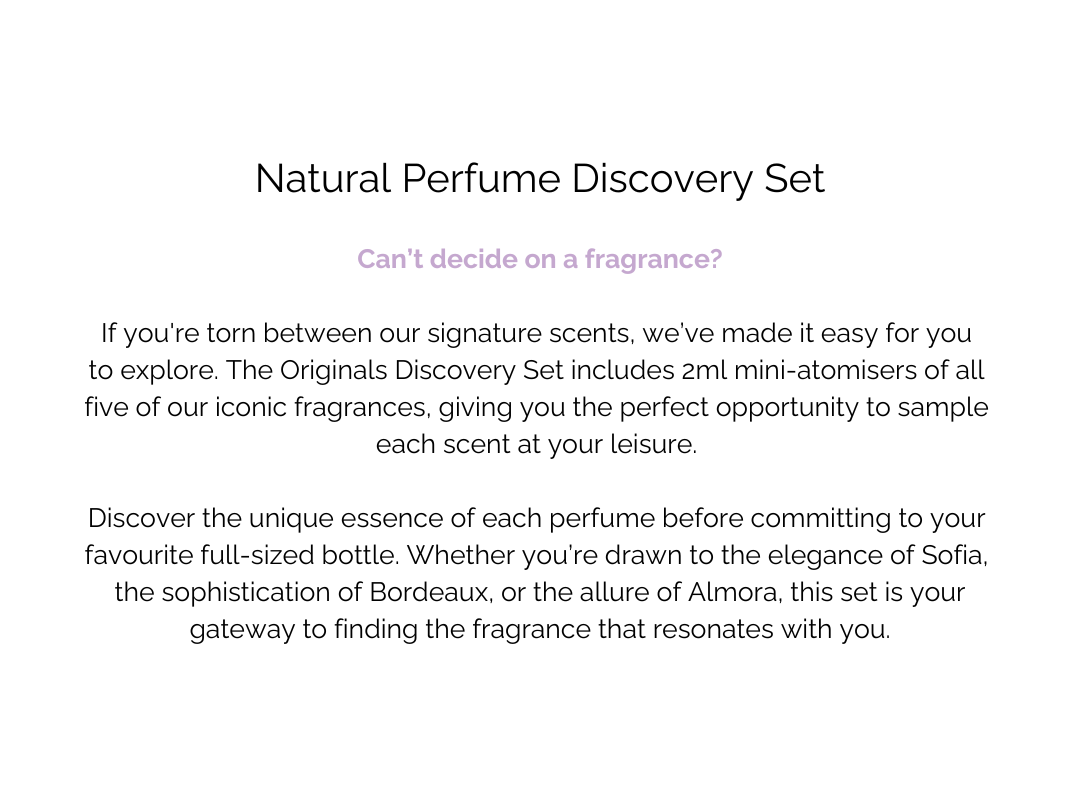 Discover the Art of Natural Fragrance