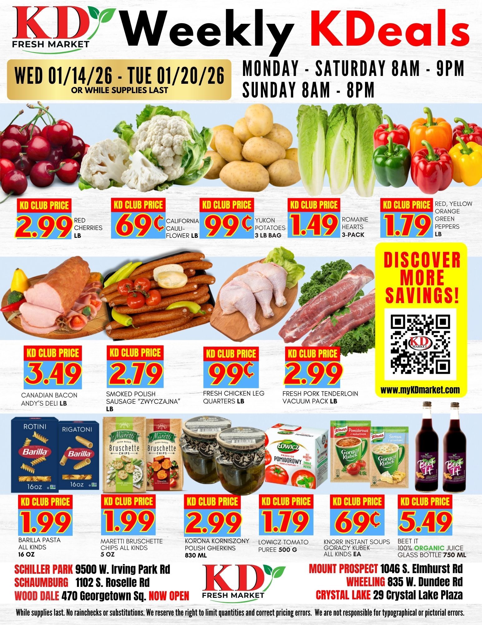 Weekly Deals Wheeling – KD Market